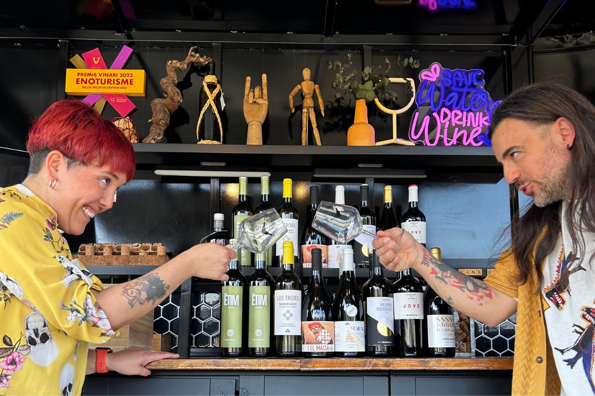 El bar de vins català que va sobre rodes
